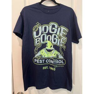 Disney | Shirts | Disney Parks Oogie Boogie Pest Control Tshirt Glow In ...
